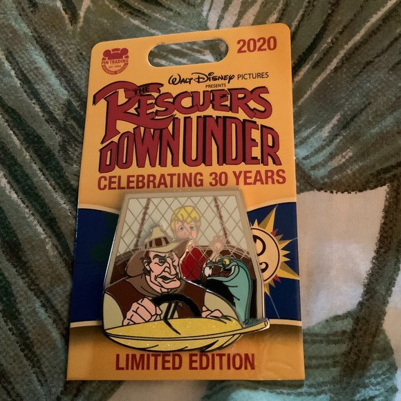 Disney | Accessories | Disney The Rescuers Down Under 3 Year Pin | Poshmark